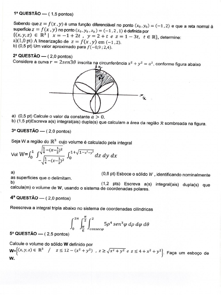 Cálculo 1 Pp2 2017 | PDF