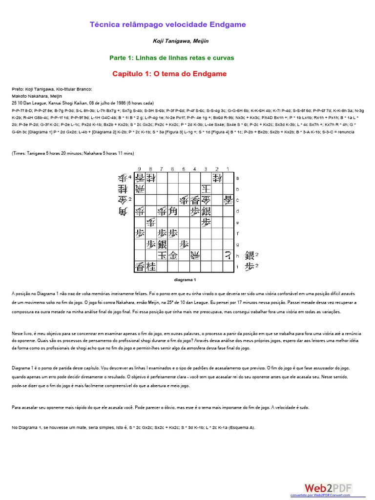 Fim de Jogo Rápido | PDF | Jogos de tabuleiro tradicionais | Jogos competitivos
