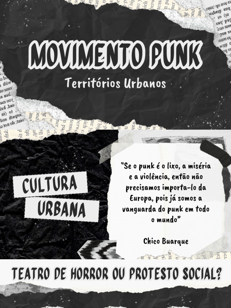 Territórios Urbanos - Movimento Punk | PDF | História