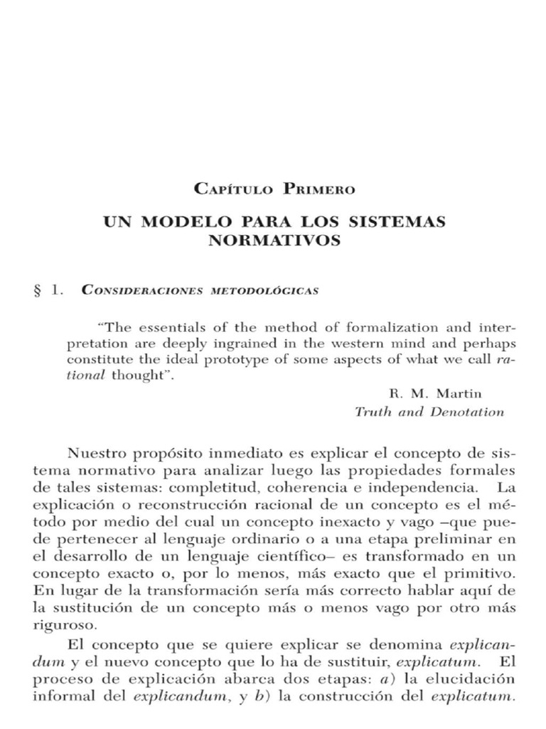 Alchourrón, C. y Bulygin, E., Sistemas Normativos, Editorial Astrea, Buenos Aires, 2012 | PDF