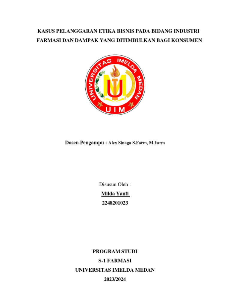 Kwu Pert 14 - Milda Yanti | PDF