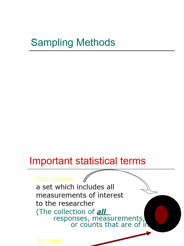Sampling Inferential Statistics | PDF | Sampling (Statistics) | Statistics