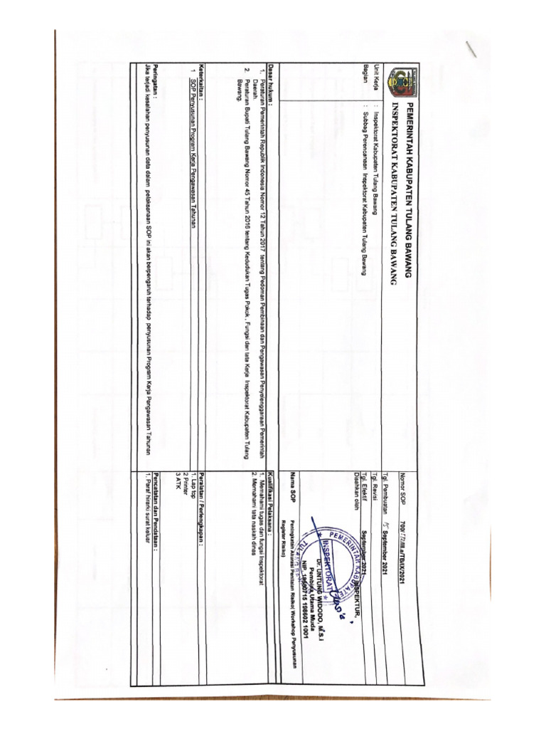 Sop Risk Register | PDF