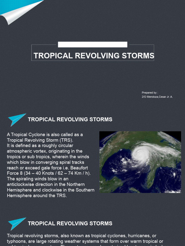 Tropical Revolving Storms 015953 | PDF | Tropical Cyclones | Eye (Cyclone)