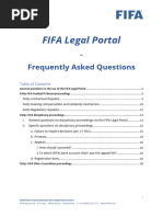 FIFA_Agent_Exam_100_Realistic_Questions | PDF | Arbitration | Fee