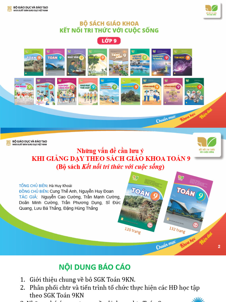 Slide PH C V B I Dư NG GV SGK Toán 9 | PDF