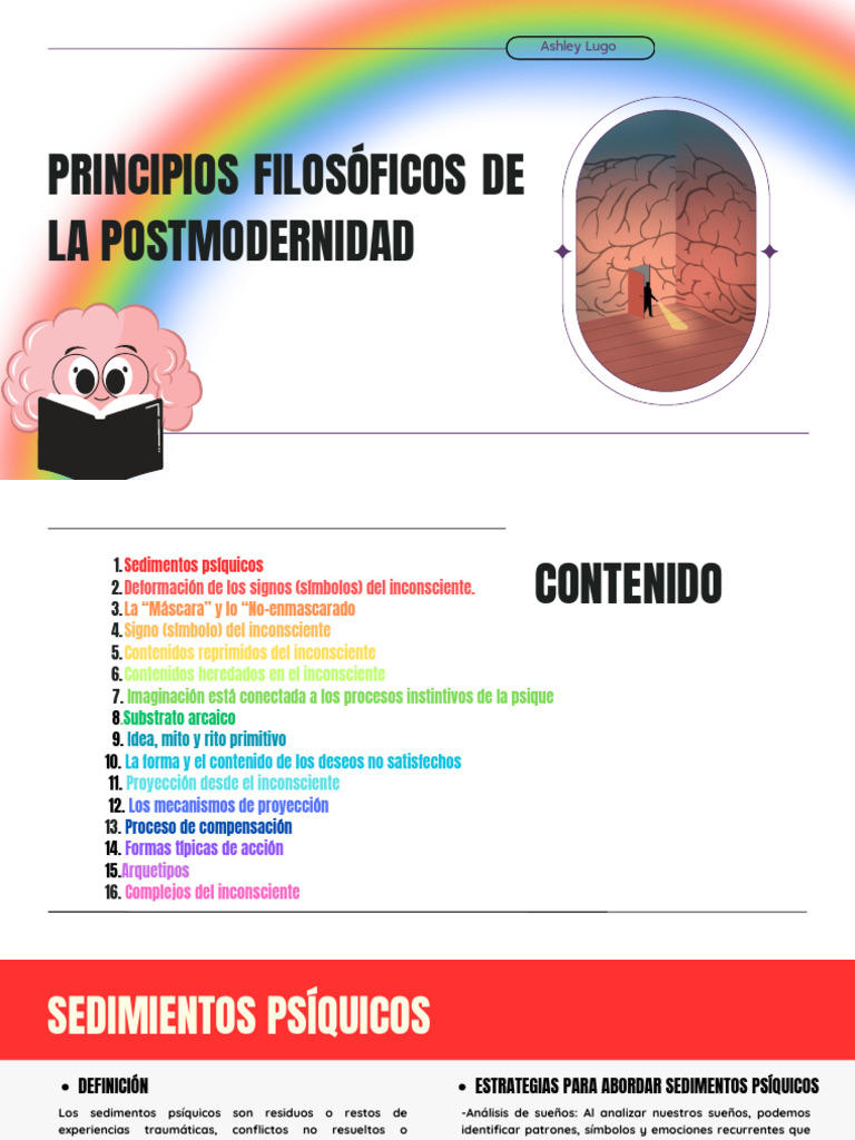 PORTAFOLIO Principios Filosóficos de La Postmodernidad | PDF | Mente ...