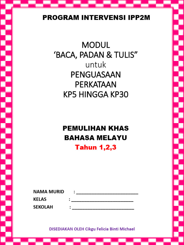 Modul Intervensi Ipp2m | PDF