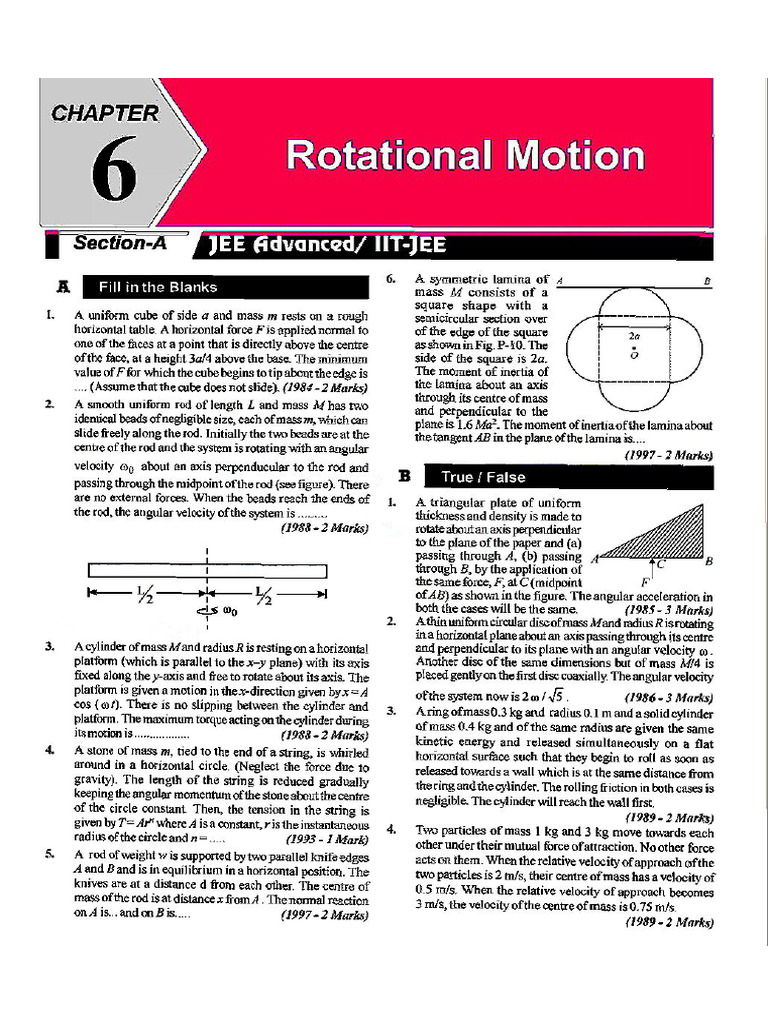 Rotational Motion | PDF