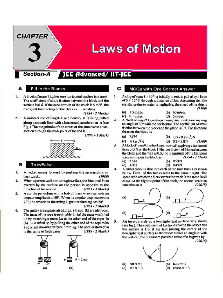 Law of Motion | PDF