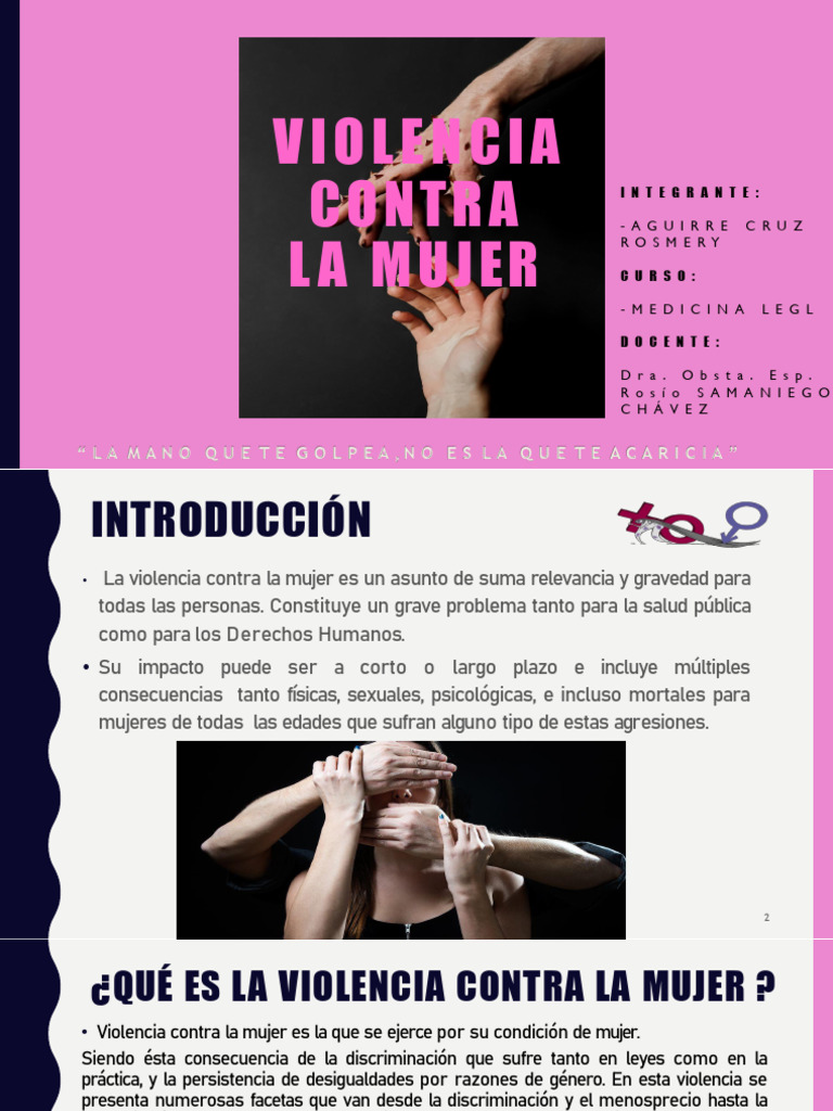 Violencia Contra La Mujer | PDF | La violencia contra las mujeres | Violencia