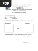 Contoh GANTI SPECIMEN BANK | PDF