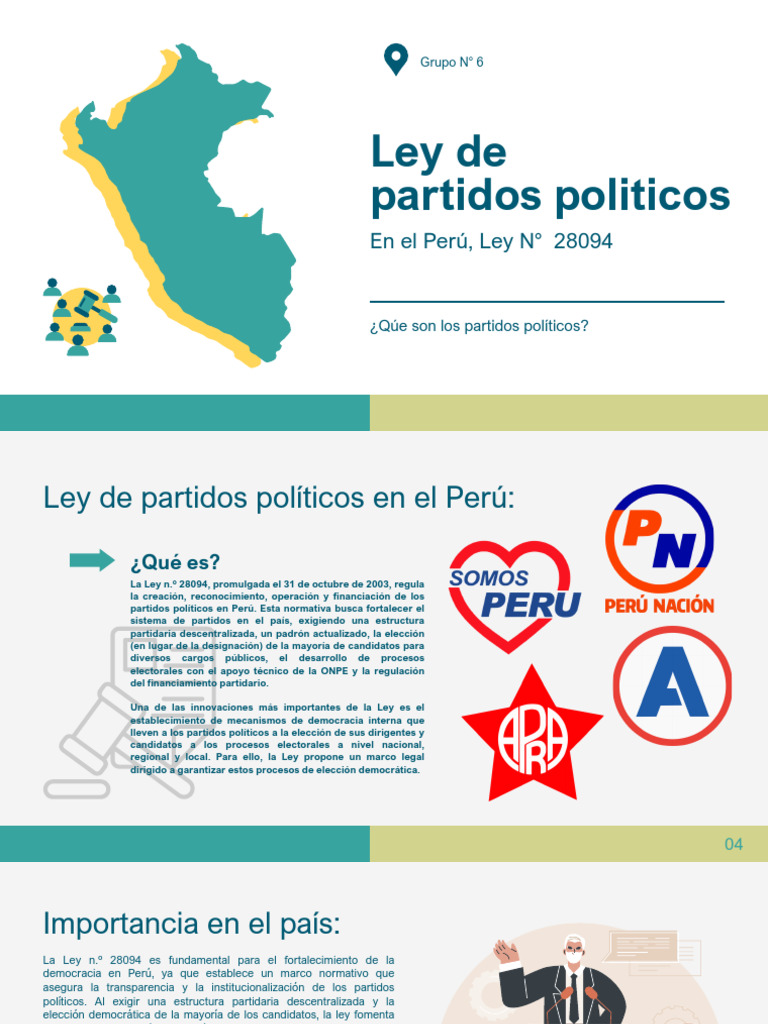 Dpcc-Partidos Politicos Expo | PDF | Democracia | Ideologías políticas