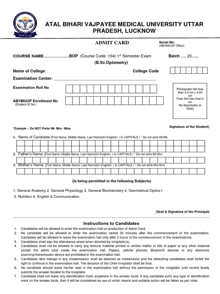 Bopt Forms | PDF
