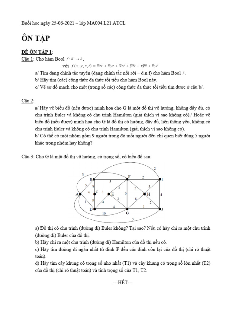Ma004 L21 Atcl (062521) | PDF