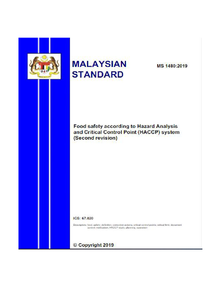 MS1480 2019 | PDF