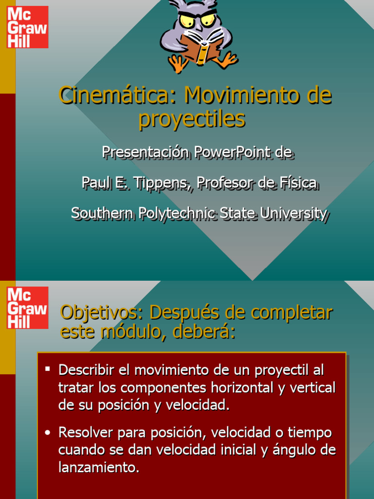 Capítulo 6B Cinemática | PDF | Cinemática | Velocidad