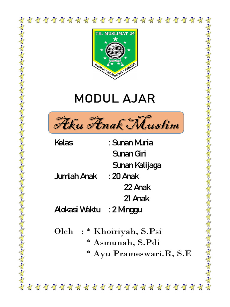 Modul Ajar Minggu 1 | PDF