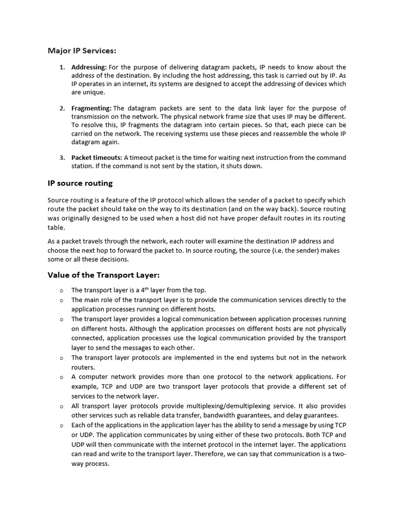 Web And Internet Technology Unit 1 3 Pdf Internet Protocols