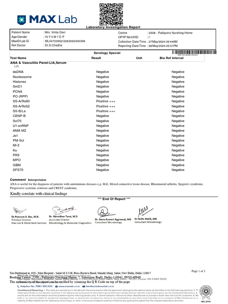 Labreportnew | PDF | Clinical Medicine | Health Sciences