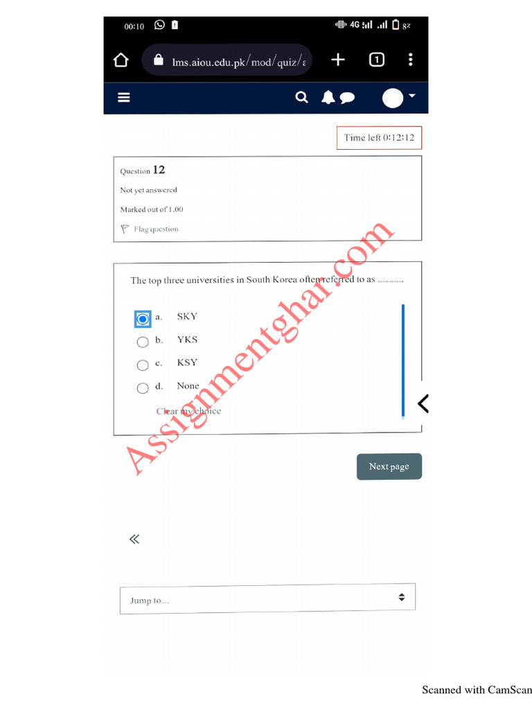 Solved Quiz B.ed Aiou 8623 Part 2 | PDF