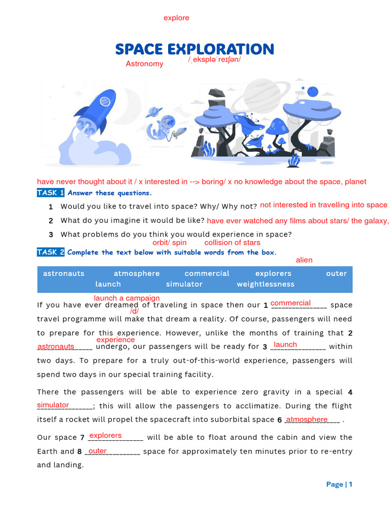 Space Exploration | Download Free PDF | Outer Space | Planets