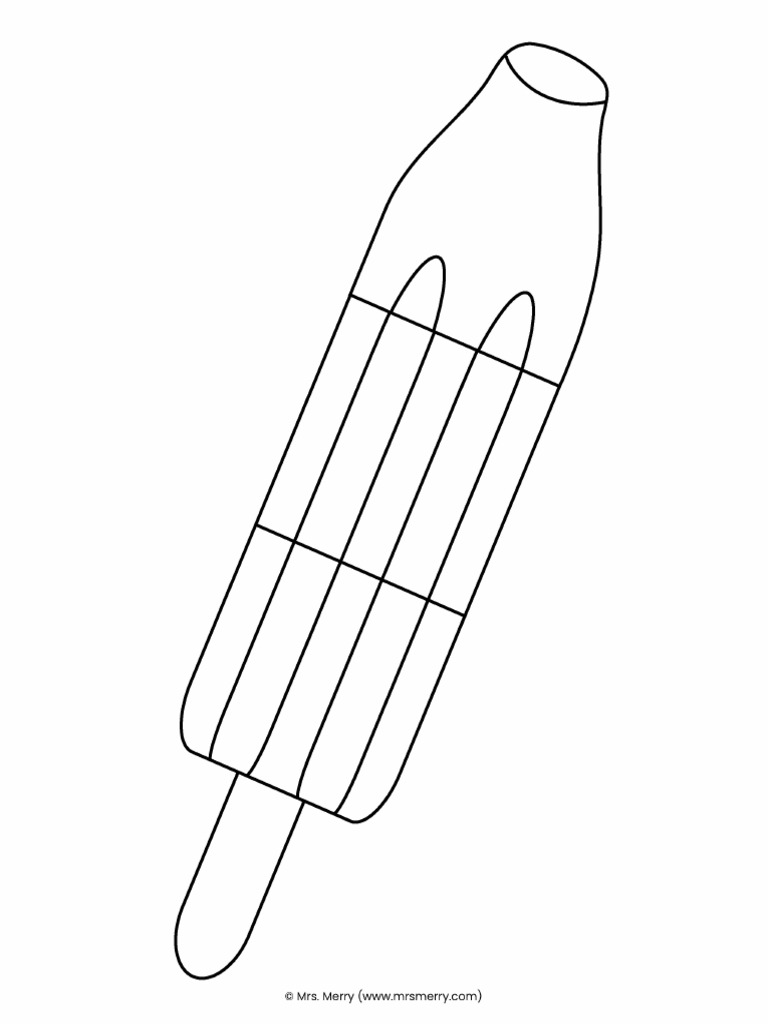 18 Popsicle Templates Mrs Merry | PDF