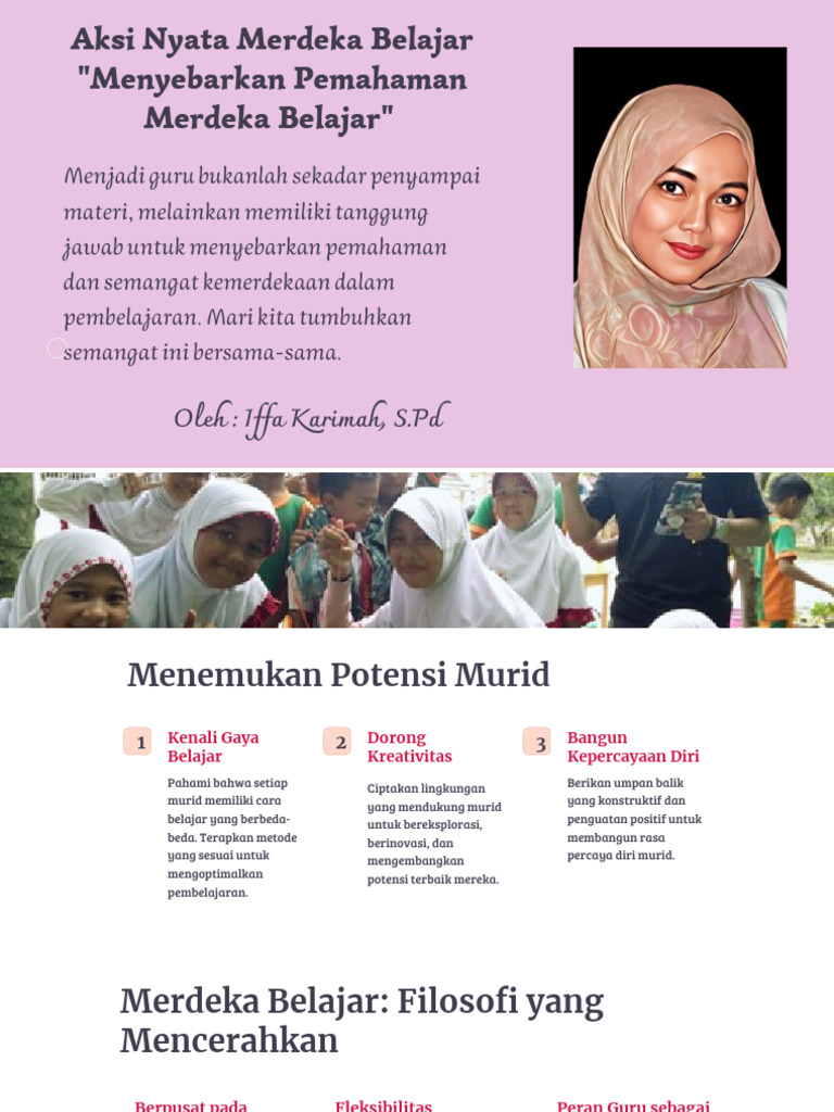 Aksi Nyata Merdeka Belajar " Menyebarkan Pemahaman Merdeka Belajar ...