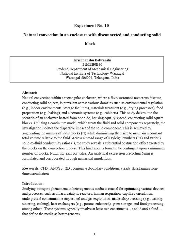 Exp 6 | PDF | Heat Transfer | Fluid Dynamics