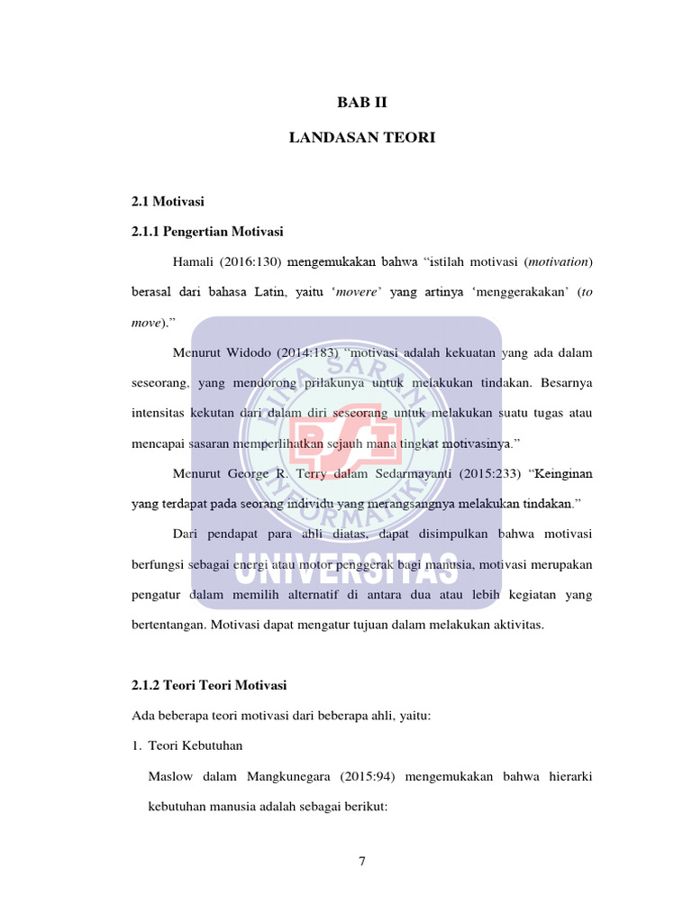 File - 13 BAB II Landasan Teori | PDF | Karier & Perkembangan | Pengembangan Diri