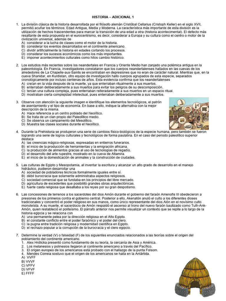 Historia Adicional 1 | PDF