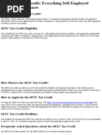 SETC IRS 2024 PDF - COVID-19 Self-Employed Tax Credits: Form 7202 ...