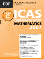 ICAS Y5 Questions 2013 To 2018 | PDF