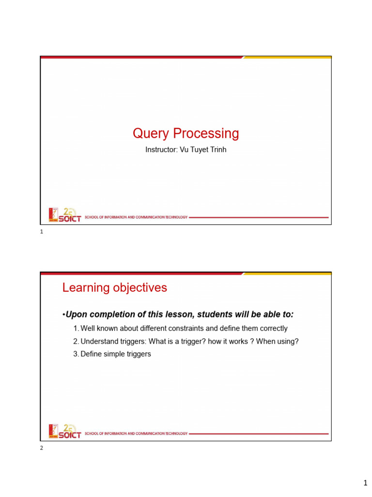 Slides9 Constraints Triggers | PDF | Relational Database | Sql