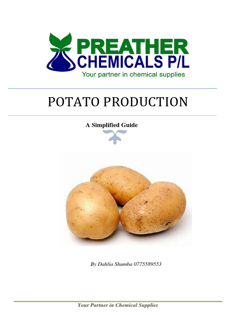 Potato Simplified Guide | PDF | Potato | Fertilizer