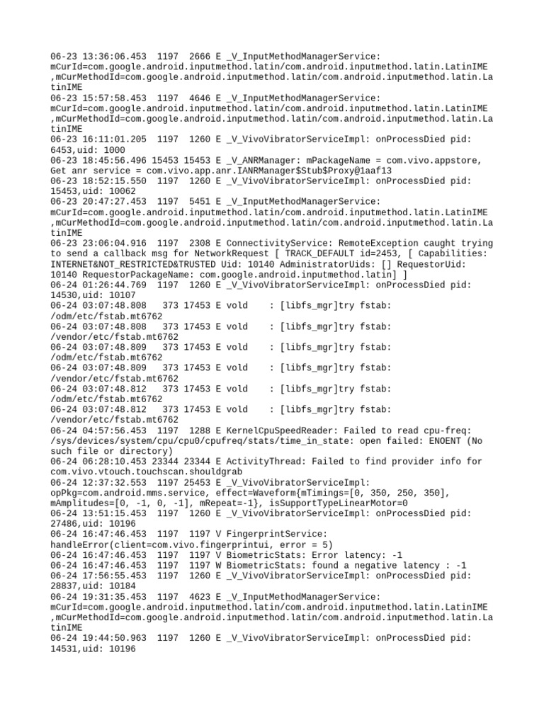 Log | PDF | Computer Engineering | System Software