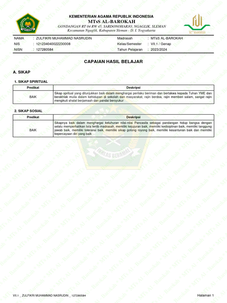 Zulfikri Muhammad | PDF