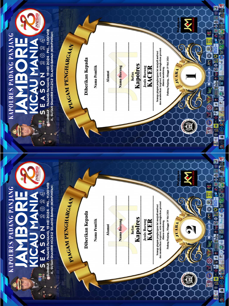 Piagam Burung 1 | PDF