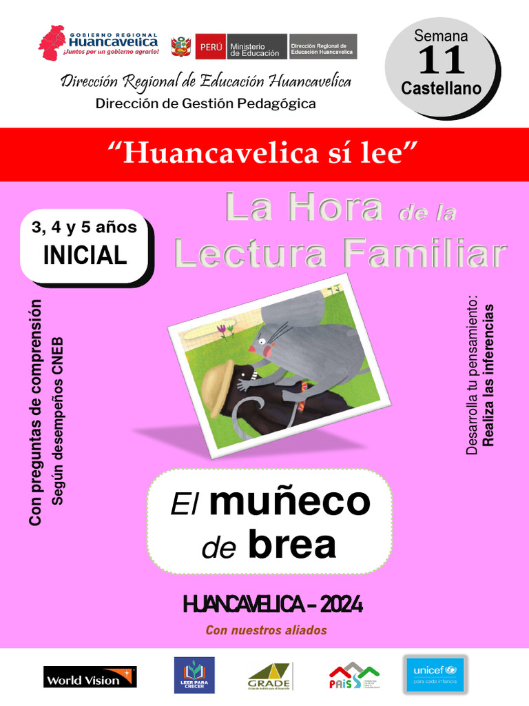 Cuento Infantil: El Muñeco de Brea | PDF