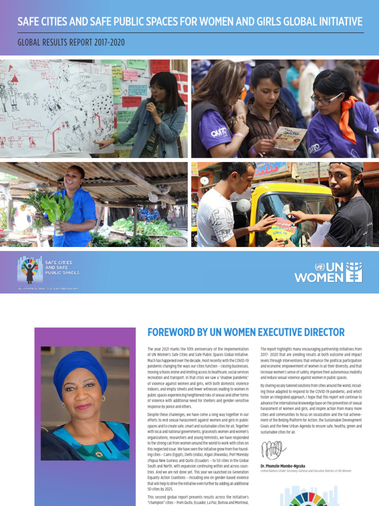 Safe Cities Initiative: Global Results 2017-2020 | PDF | Violence ...