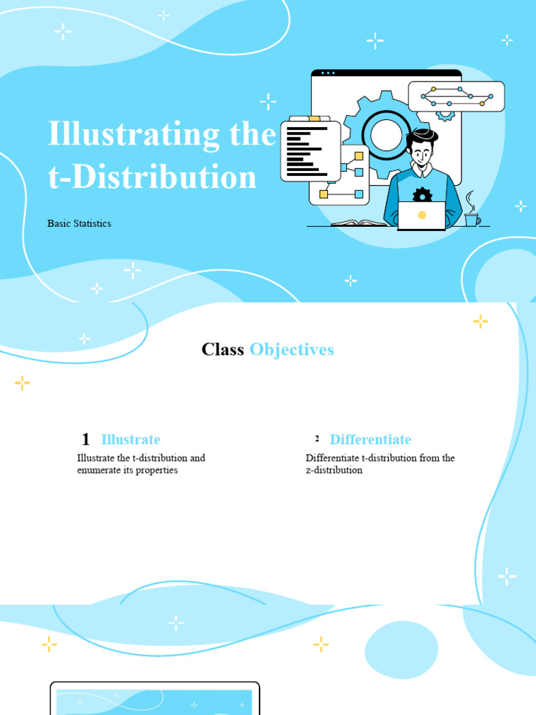 V Illustrating The T-Distribution | Download Free PDF | Normal ...