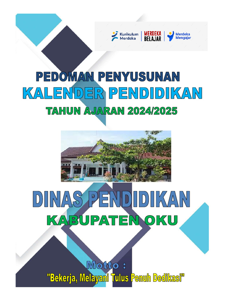 Kalender Pendidikan OKU 2024/2025 | PDF