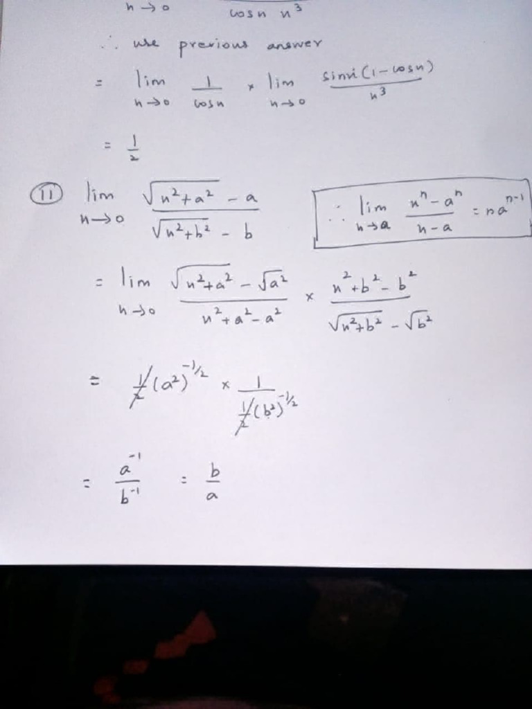 Limits | PDF Limits | PDF