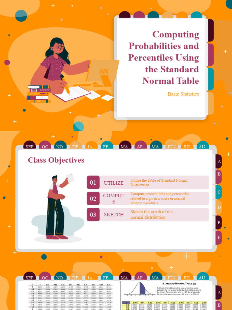 IL - Computing Probabilities and Percentiles Using The Standard Normal ...