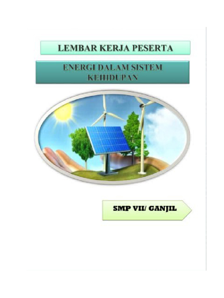 LKPD Energi Dalam Sistem Kehidupan | PDF