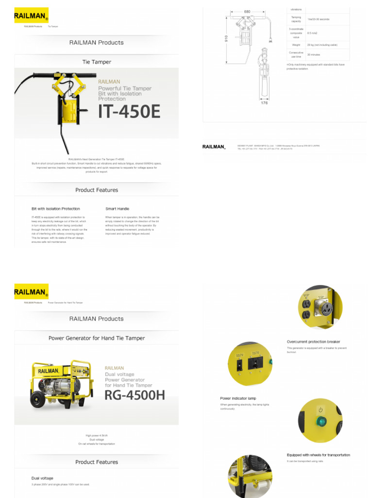 Tie Tamper Set | PDF