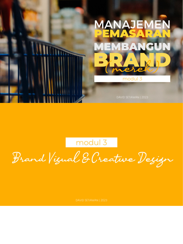 Modul 3 - BRAND VISUAL & CREATIVE DESIGN | PDF