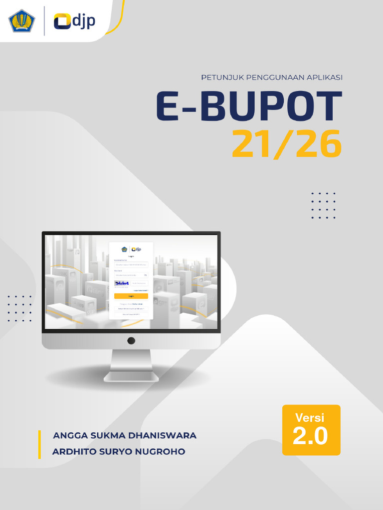 Petunjuk Ebupot 2126 v20 | PDF