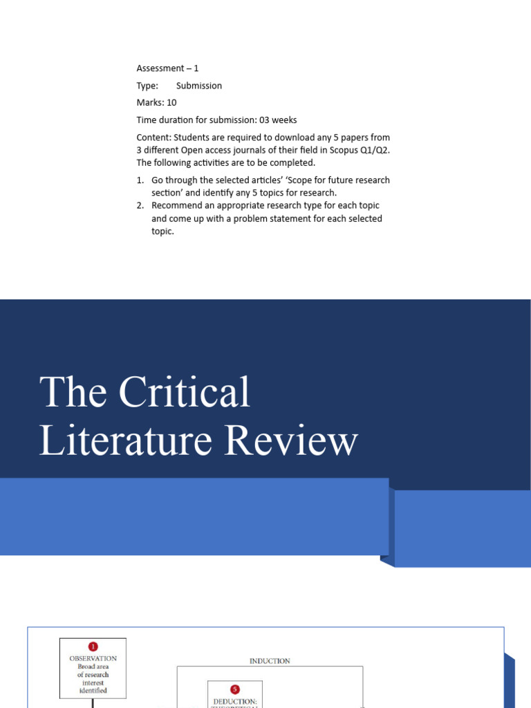 LECTURE 4 RMTC M Tech - Literature Review | PDF | Academic Journal | Literature Review