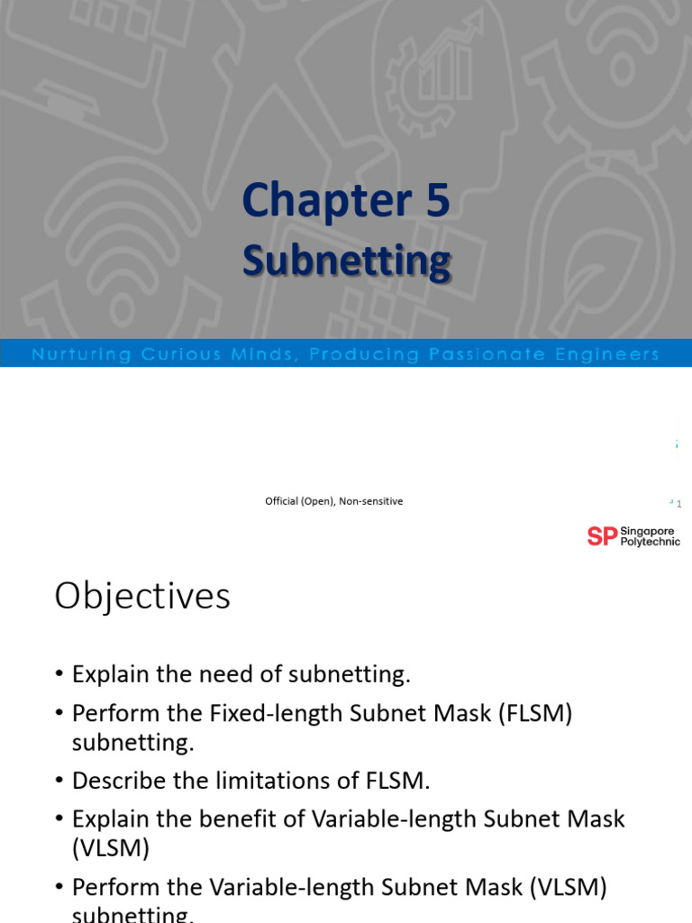 Subnetting Techniques: FLSM & VLSM Guide | PDF | Ip Address | Network ...